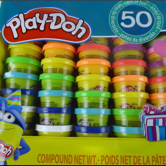 Hasbro | Toys | Playdoh 5 Can Set Of Fun Hasbto Playdoh Modeling Clay ...